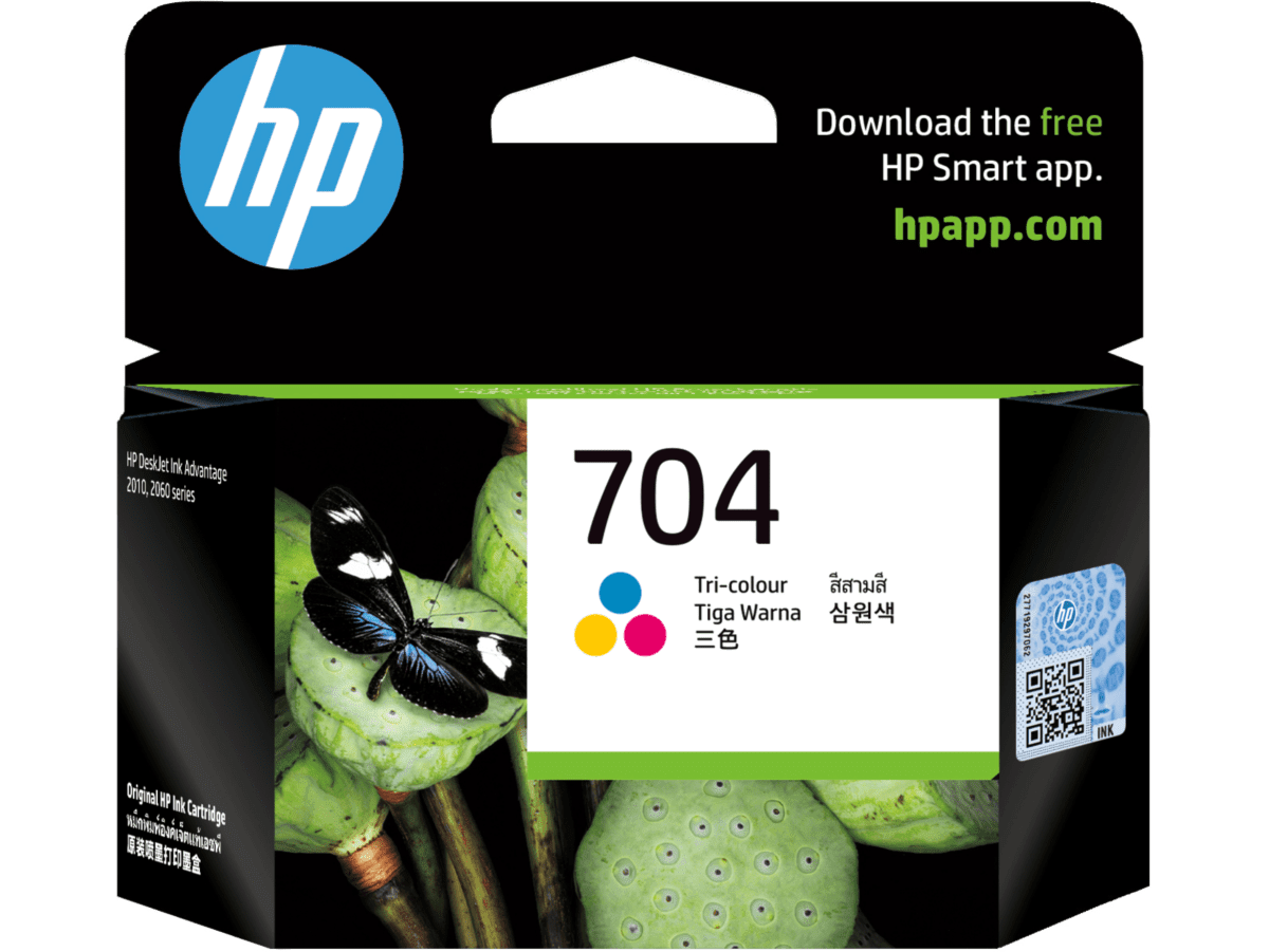 HP 704 Tri-color Original Ink Advantage Cartridge – CN693AA