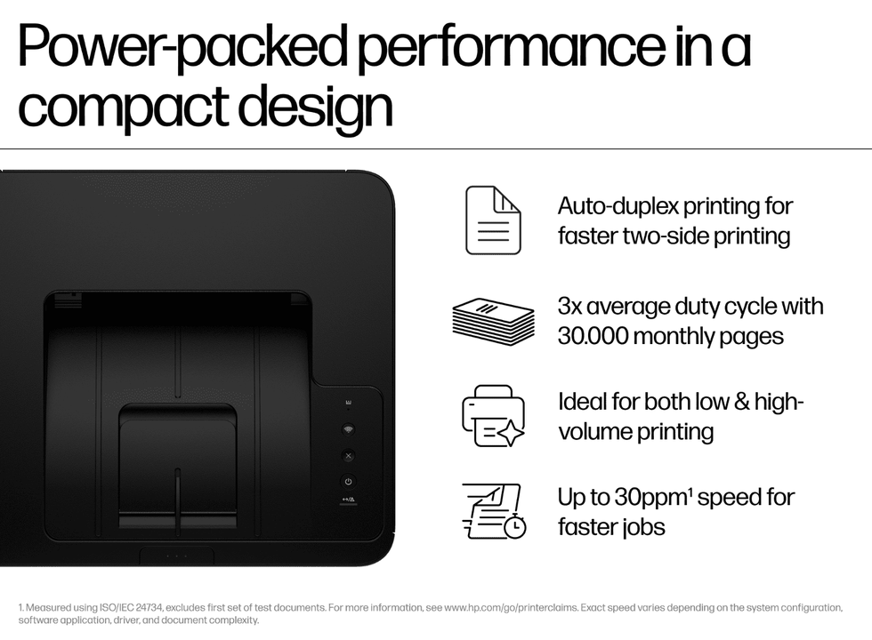 HP Laser 303dw Printer | Monochrome Laser | 30 ppm | WiFi | Duplex ...
